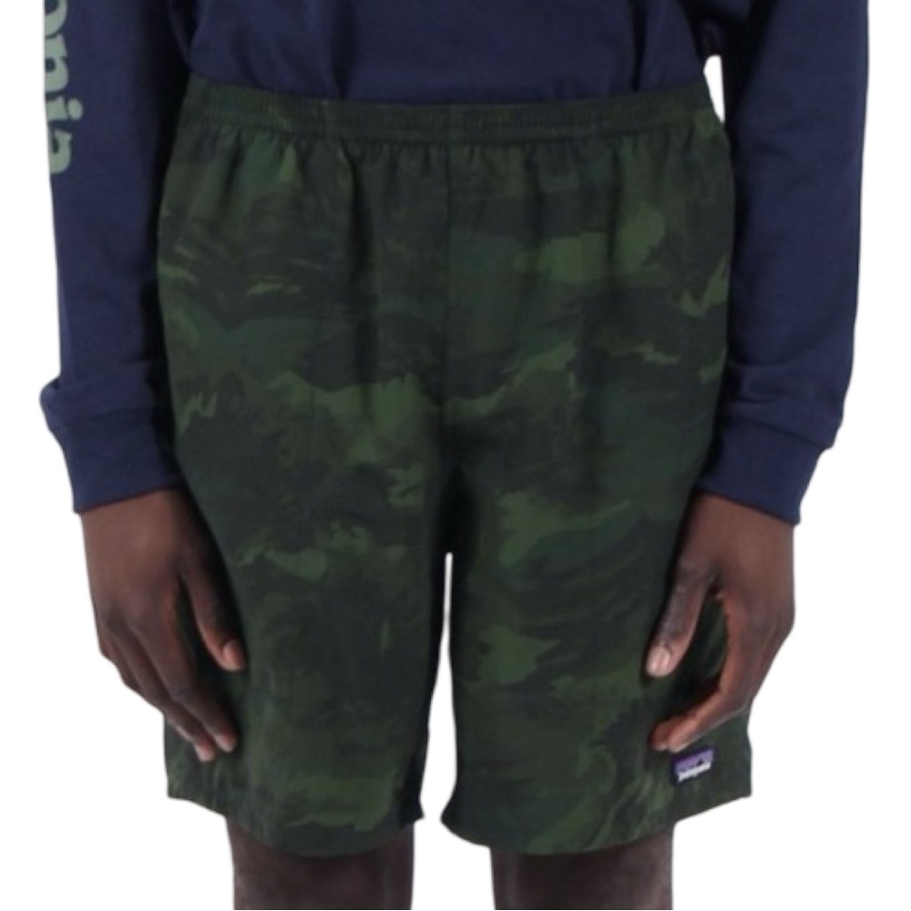 Patagonia Men’s Baggies Long Camouflage Logo Shorts 7… - Gem